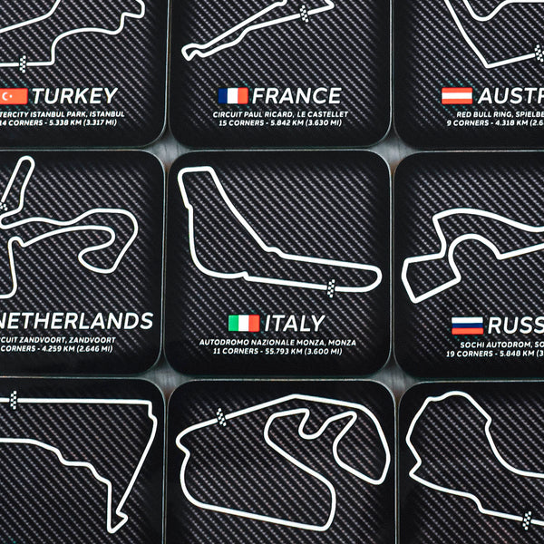 Formula One Circuit Coasters – Legacy Legends