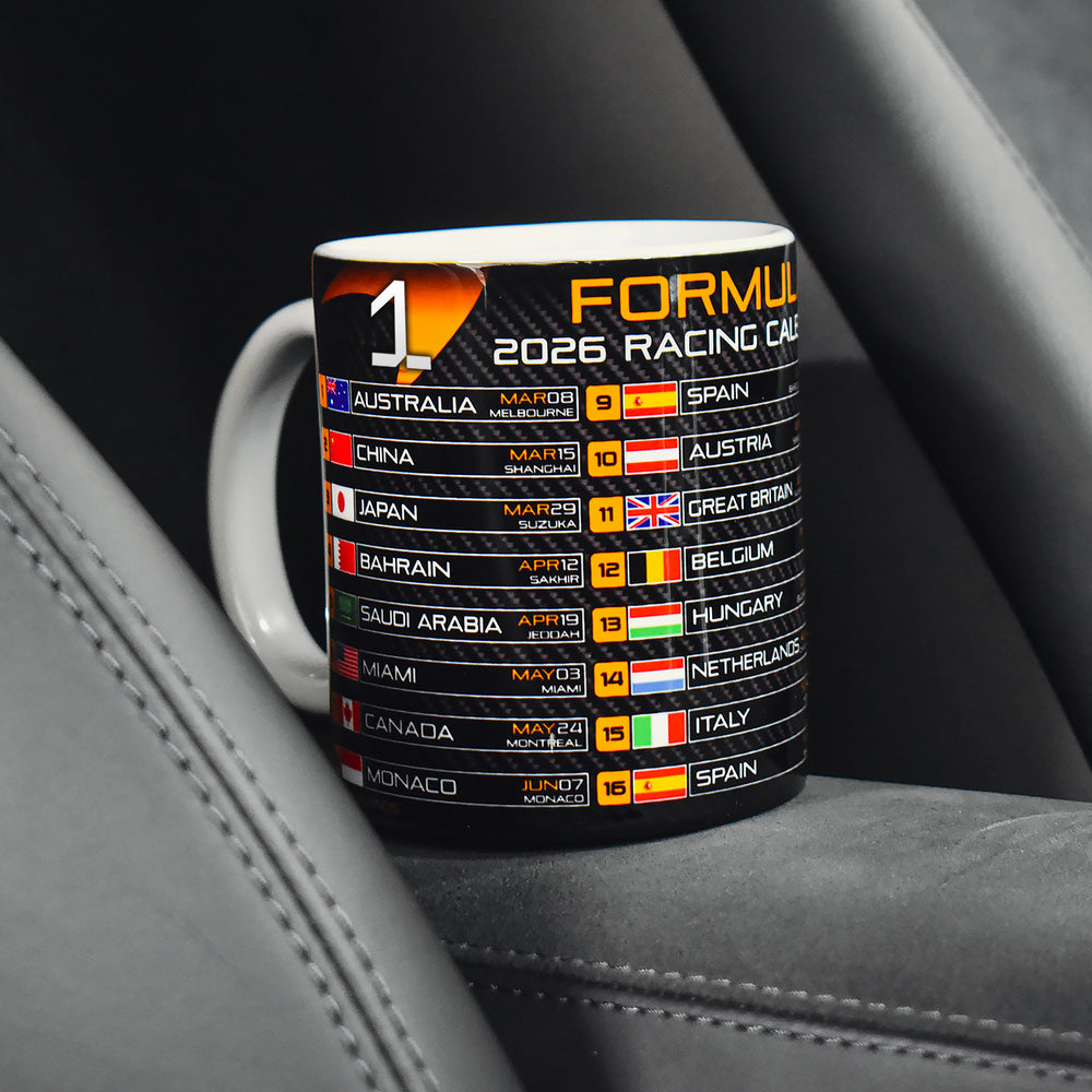 Formula 2026 Calendar - MCL Edition – Legacy Legends