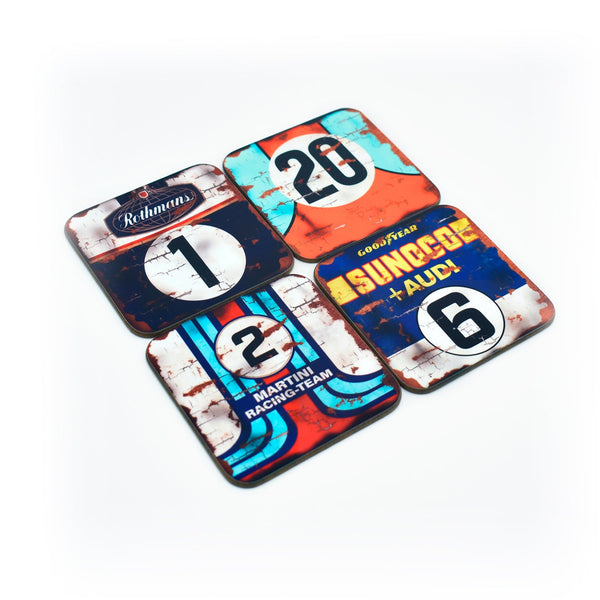 Set of 4 Le Mans Coasters – Legacy Legends